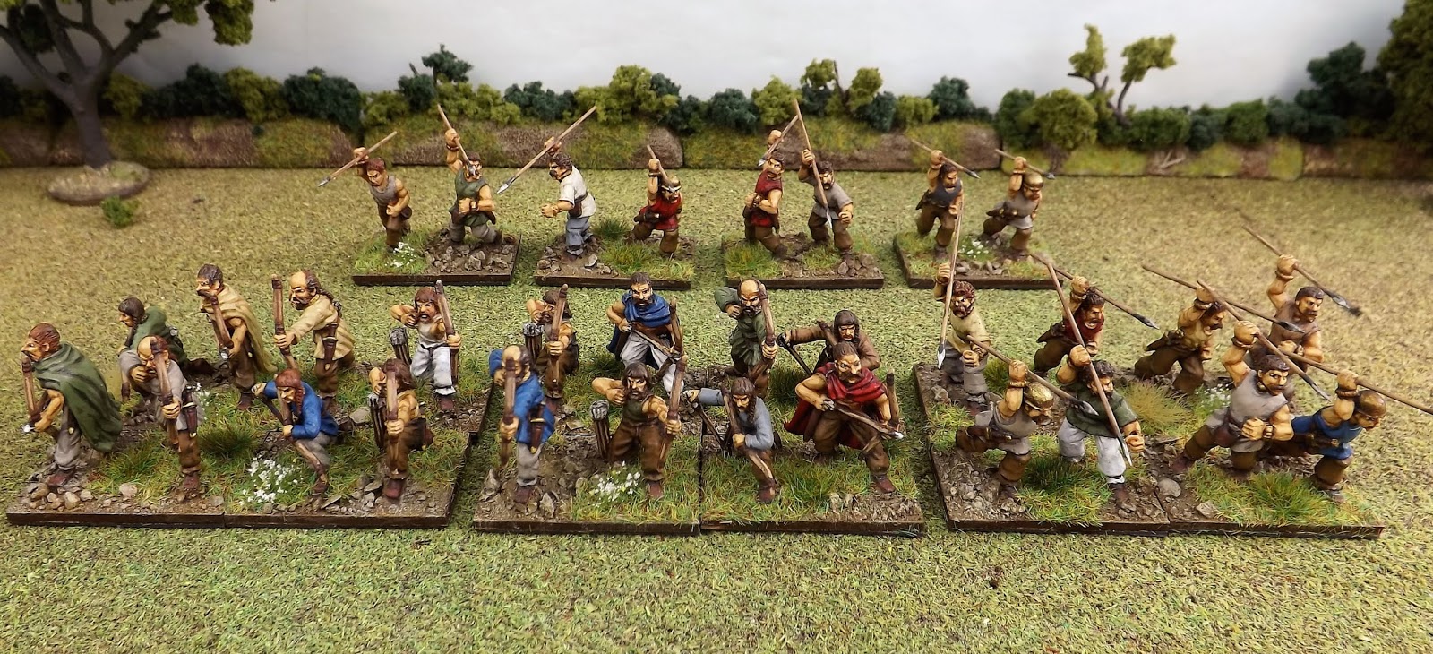 JJ's Wargames: Dacian Light Infantry, Artillery and General Officers