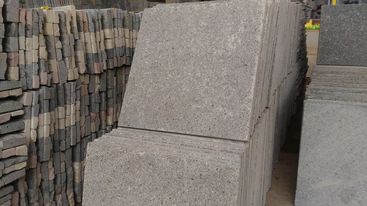 Jual Batu Alam Andesit Bakar Polos - Mega Jaya Batu Alam