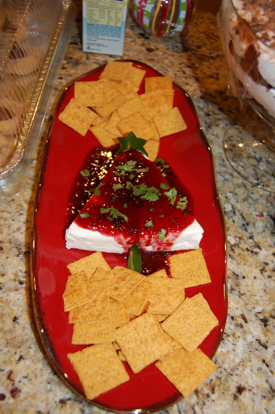 Dinner with The Donnells: Cream Cheese Christmas Tree!