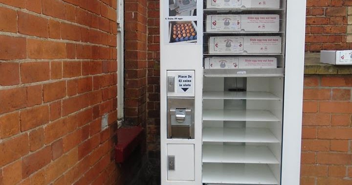 Martin Brookes Oakham: Old Broody's Egg Vending Machine Oakham Railway ...