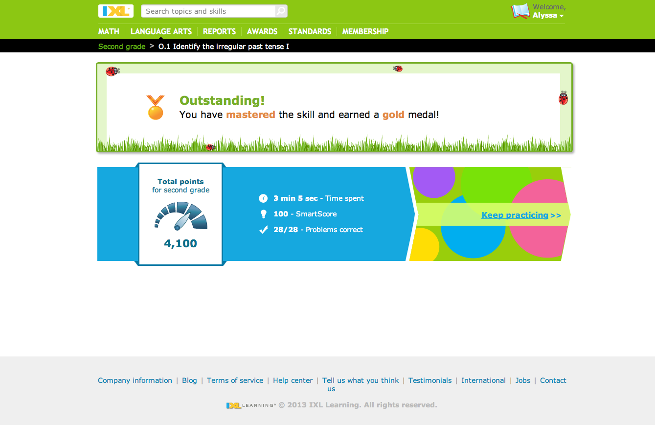 A Learning Journey: Schoolhouse Review: IXL Online Language Arts and ...