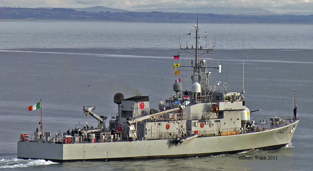 Naval Analyses: The Irish Naval Service fleet today