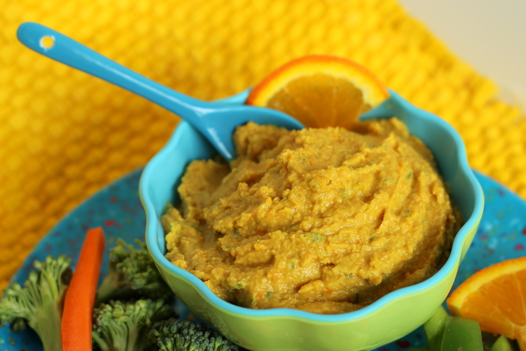 Tried in Blue: Random Recipe Wednesday: Savory Orange Hummus
