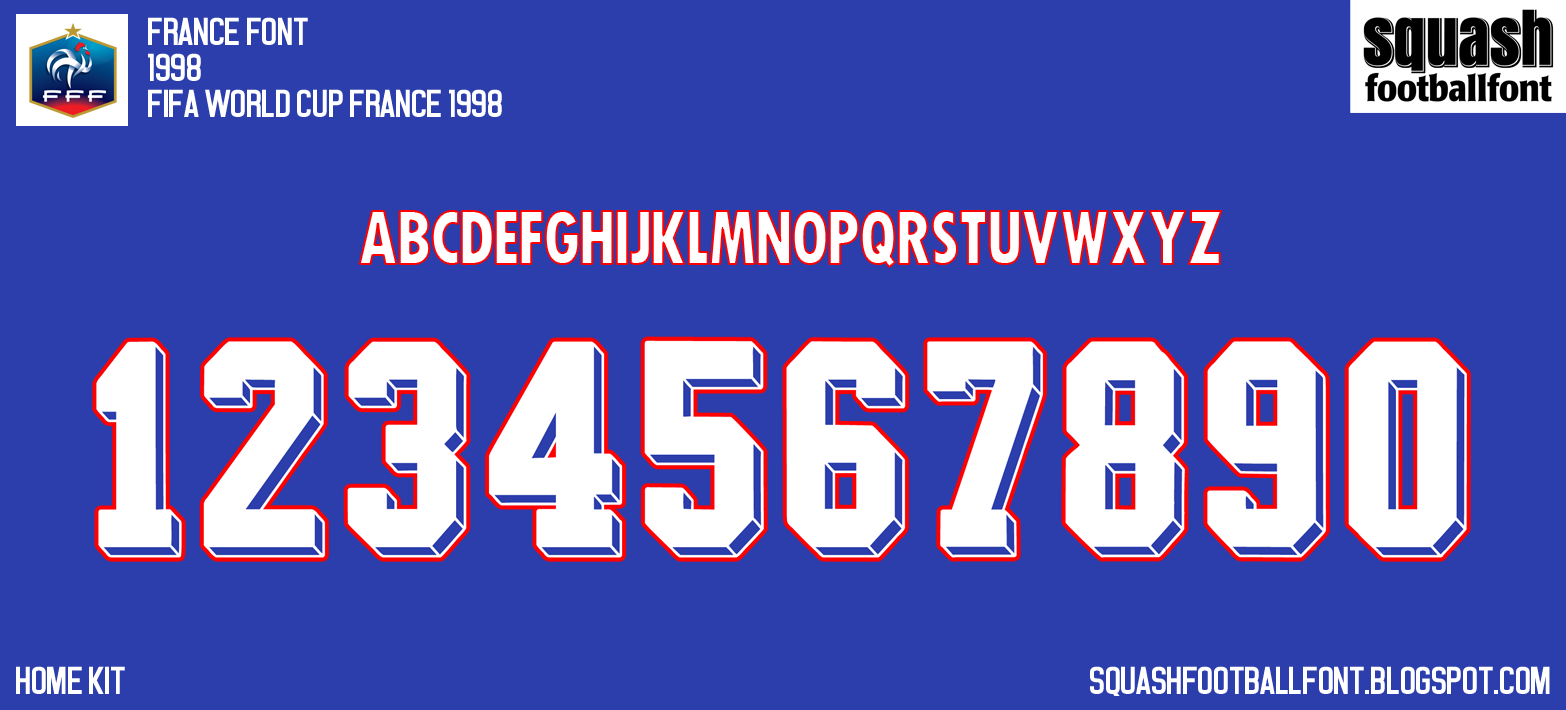 SFF: France World Cup 1998 Font