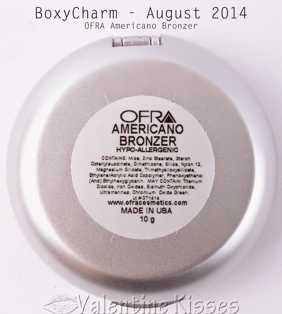 Valentine Kisses: BoxyCharm - August 2014: value break-down, pics ...