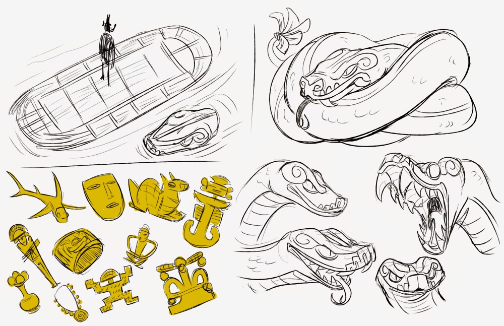 Imaginary Element: Visual design school work