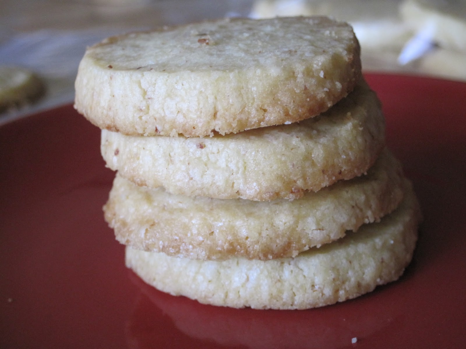 Bicoastal Chefs: Sables, two ways: Almond Sables and Lemon Sables