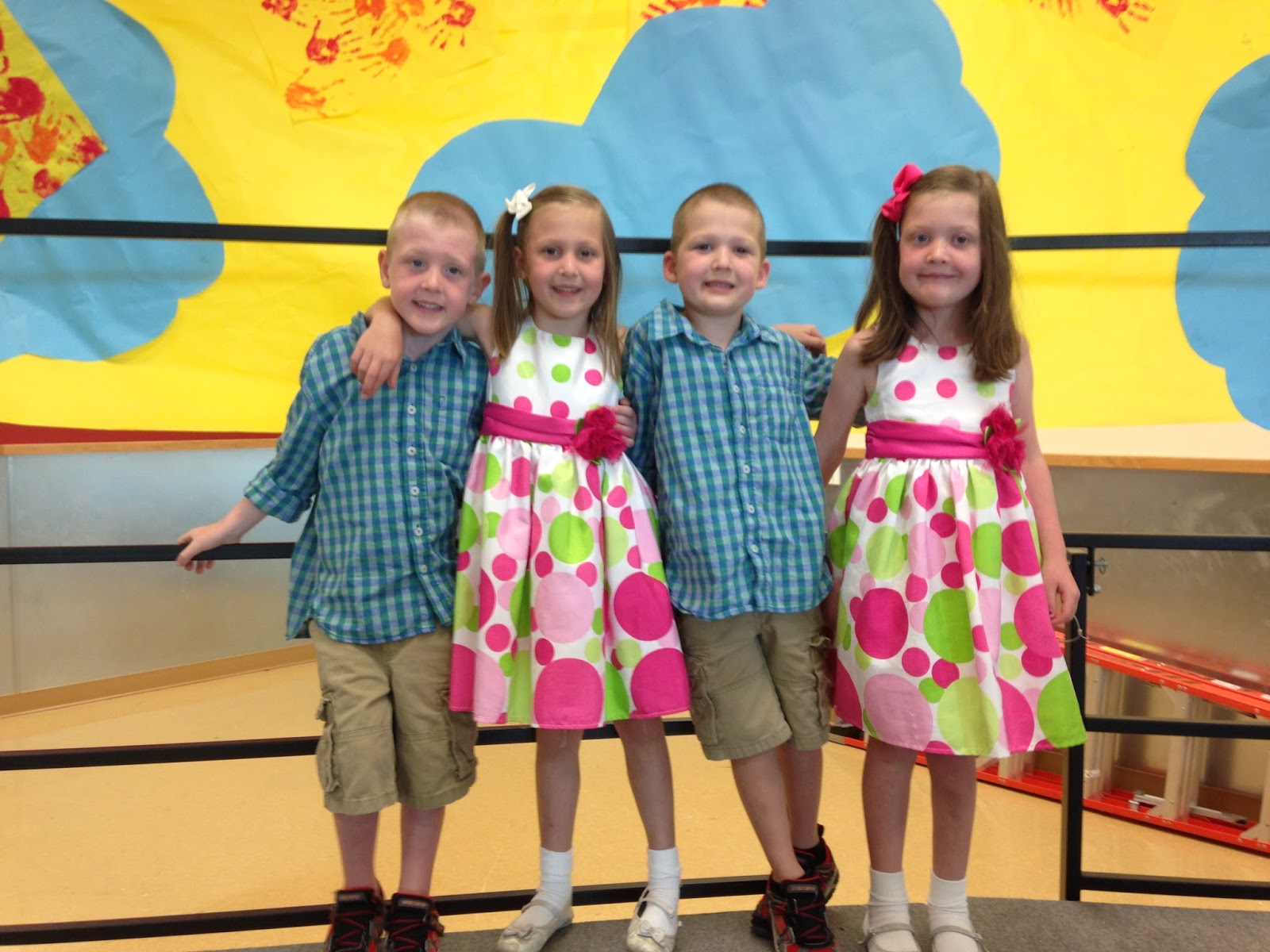 The Cox Quads: Hello....Hello... Anyone Out There?!