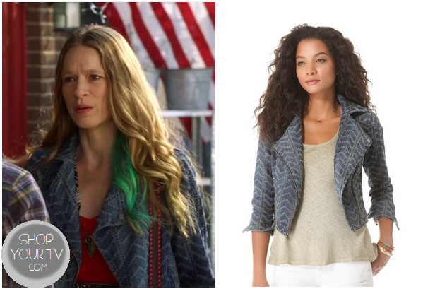 Hart of Dixie: Season 2 Episode 22 Lily Ann's Chevron Stripe Denim ...