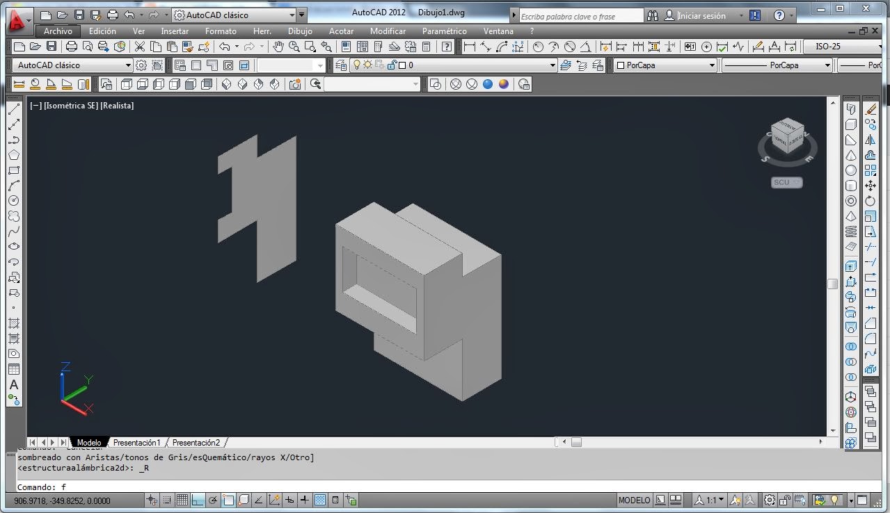 Obtener una sección a partir de una pieza 3D en AUTOCAD - AYTUTO Blog