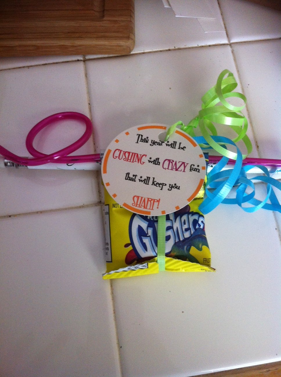 Two Sisters Teach: Gushing Gifts