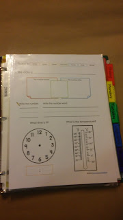 Homeschool - the fun way!!!: Daily Learning Binder