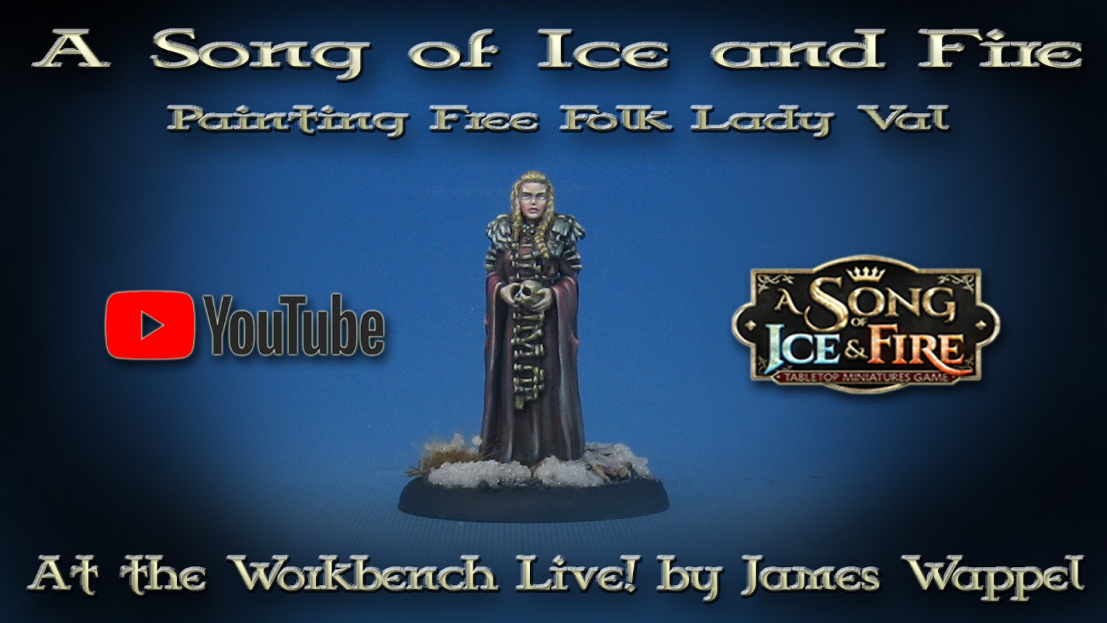 James Wappel Miniature Painting: The Lady Val Live!