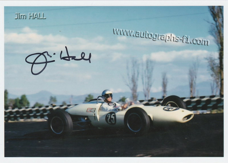 Autographs-F1: Jim HALL