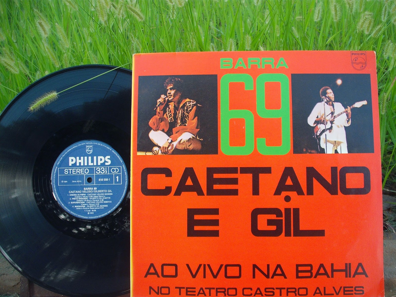 Tráfego Vinílico Etc: Caetano e Gil - Ao Vivo na Bahia, no Teatro ...