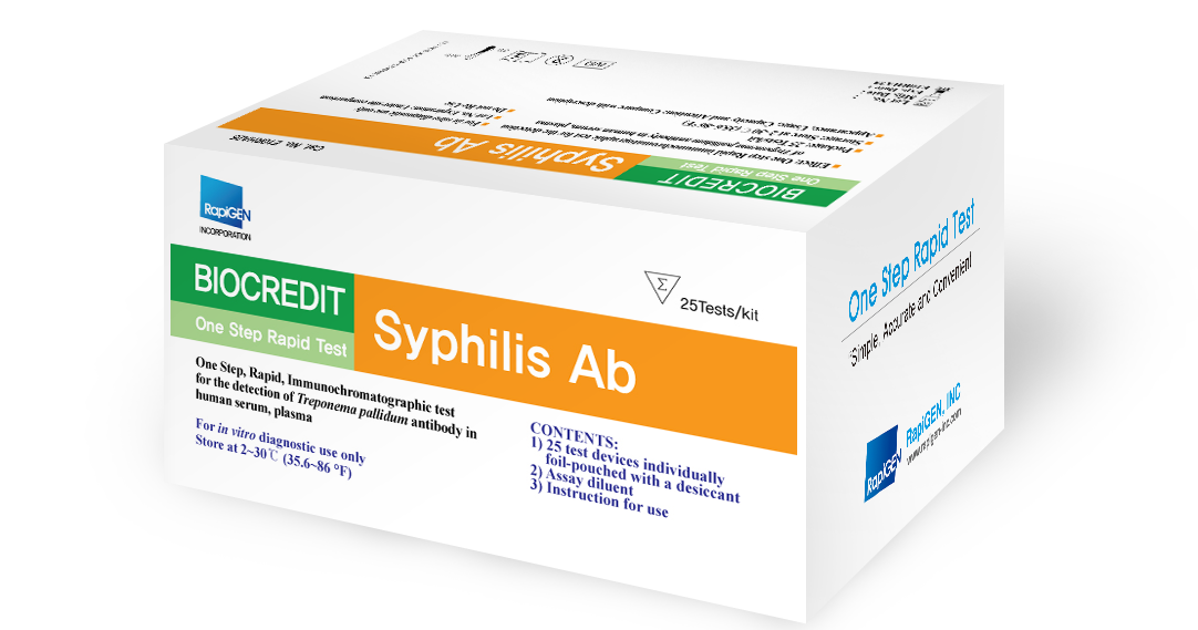 [RapiGEN]Syphilis Ab / rapid test kit