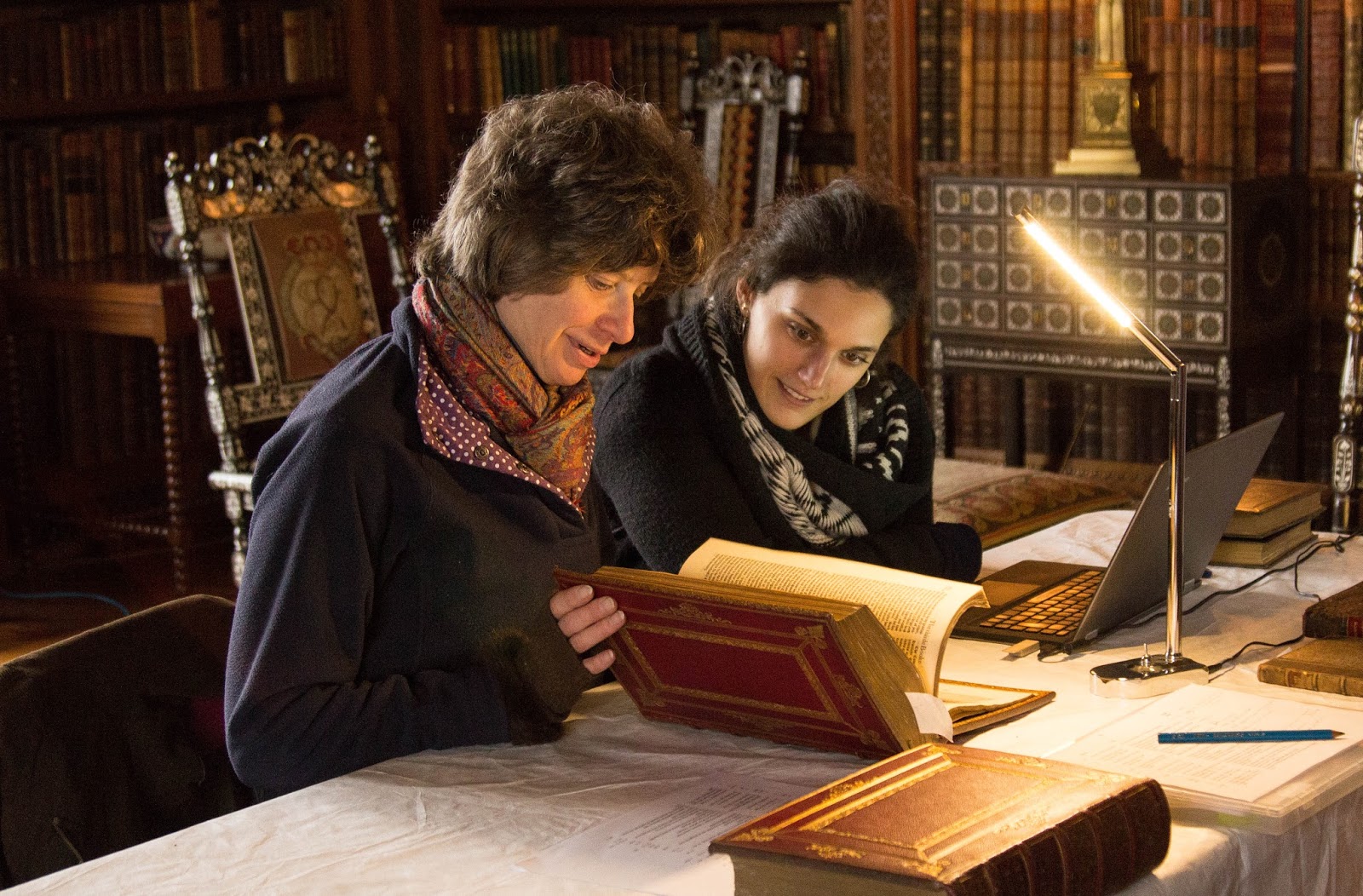 Escapes and Photography: Charlecote Park Library and Book Conservation