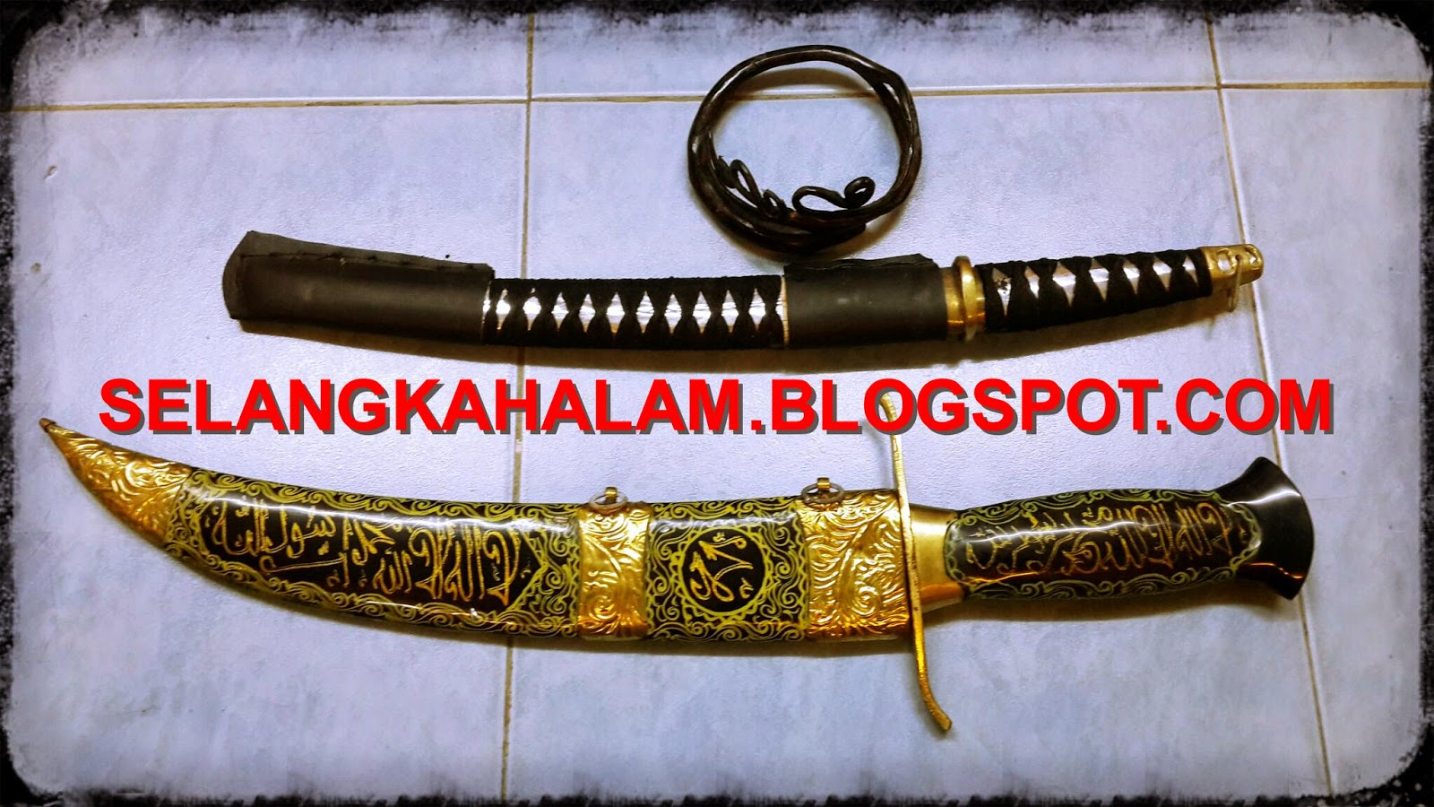 SELANGKAH KE ALAM MISTIK: SET PEDANG KHALIMAH DAN MISTIK