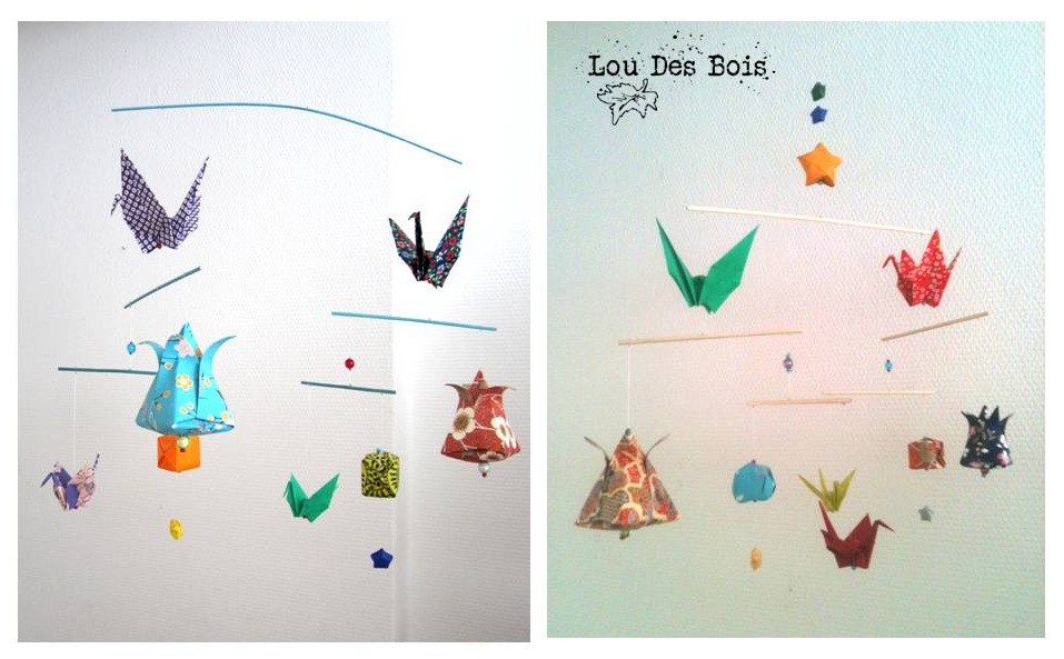 Lou Des Bois // Origami: Mobiles