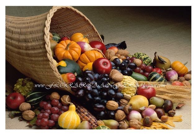 FLORARIA ANGELA: Tablou - Cornul abundentei