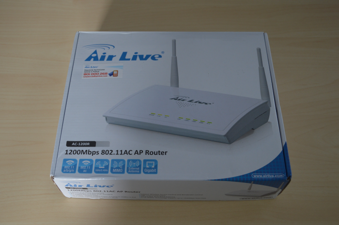 Air Live Latin America: Revisão da AirLive AC-1200R no portal europeu