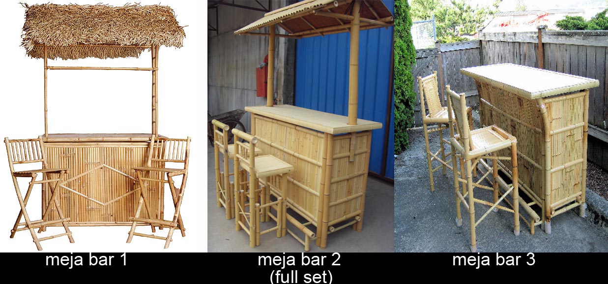 Taman Bambu Nusantara: Aneka Model Furnitur dari Bambu