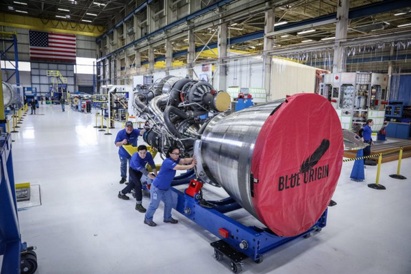 desarrollo defensa y espacio: Blue Origin details new rocket’s ...