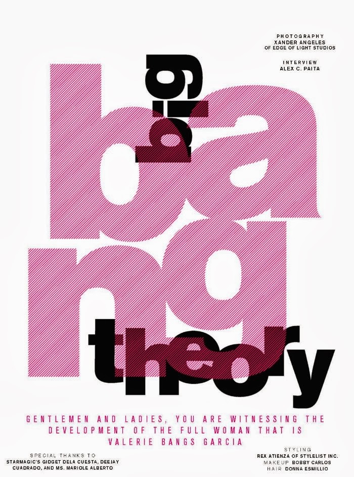 ChatBoutBeautiful: Valerie Bangs Garcia for FHM Philippines october 2013.