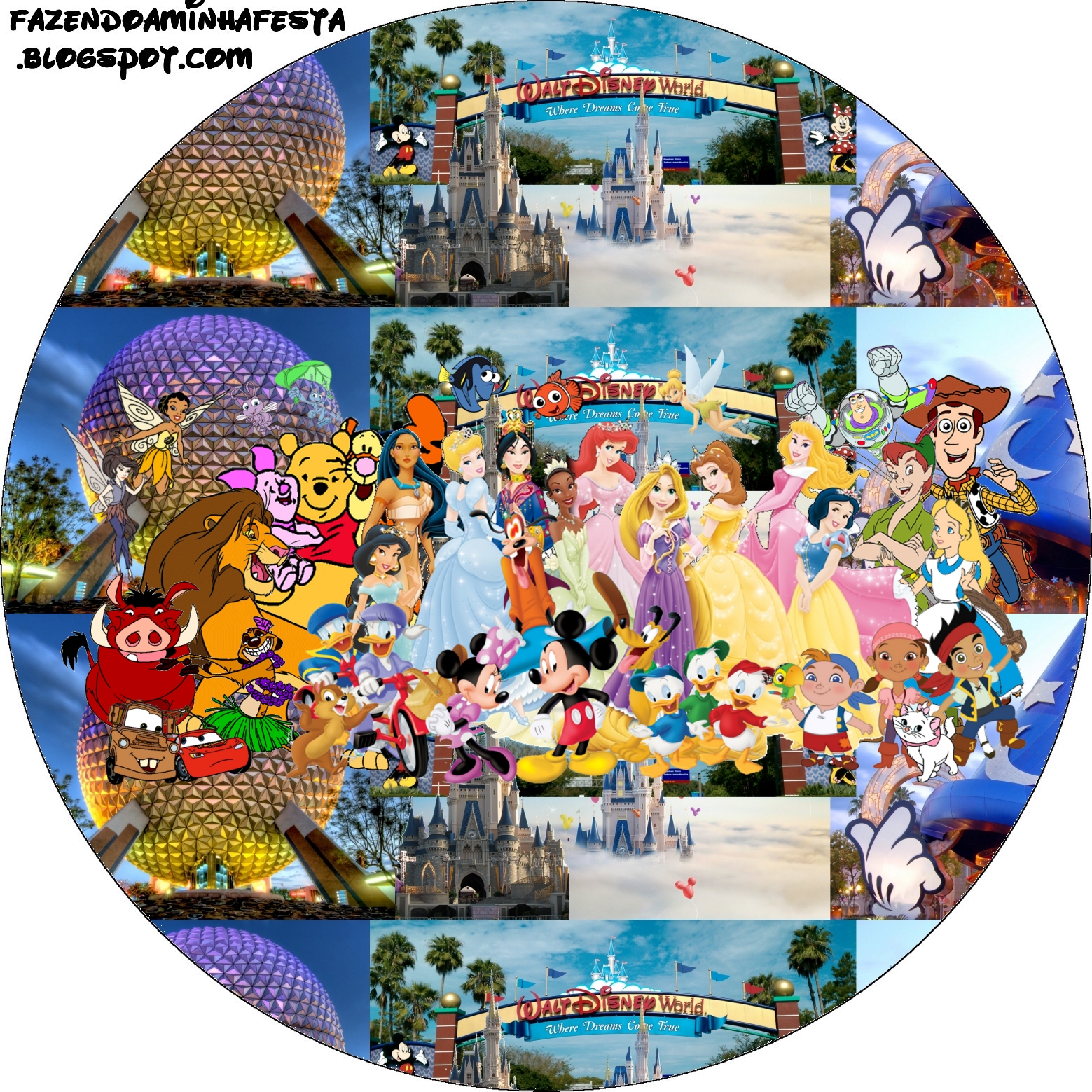 Disney World: Free Printable Candy Bar Labels. - Oh My Fiesta! in english