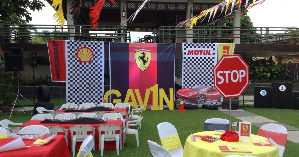 Themed Party : Ferrari Themed Party