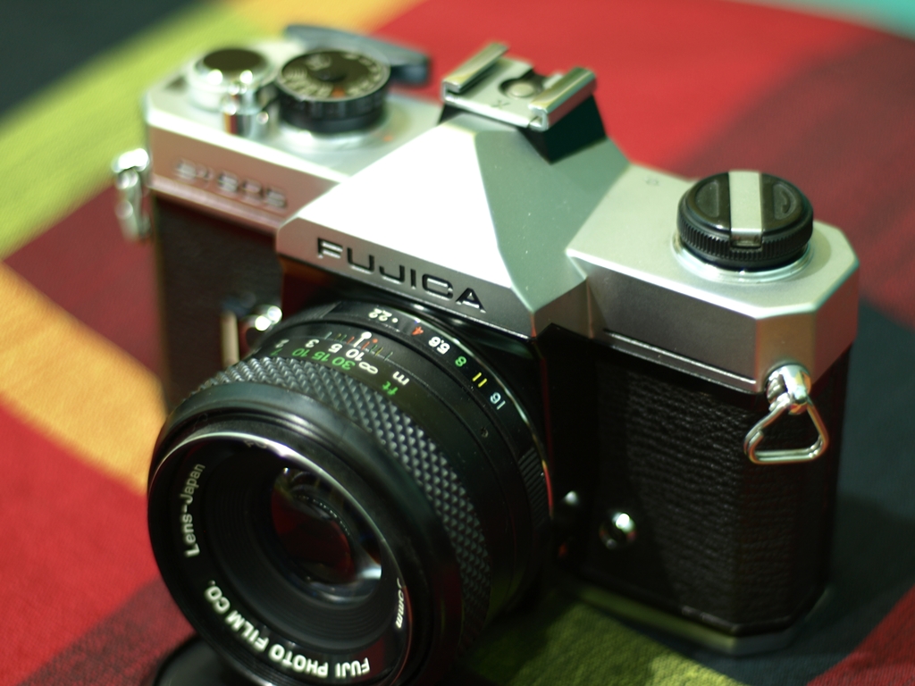 kamera-lah!: FUJICA - Fujica ST605 + Fujinon 55mm f/2.2 EXC+