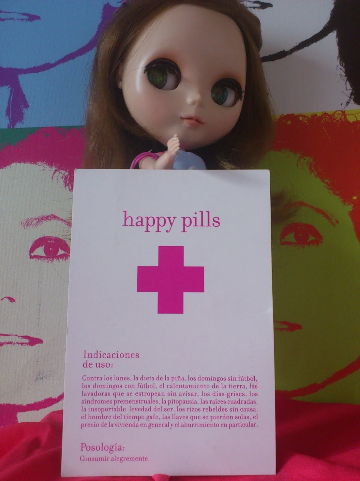 Blythe Jones's Diary: Lets take a Happy Pill