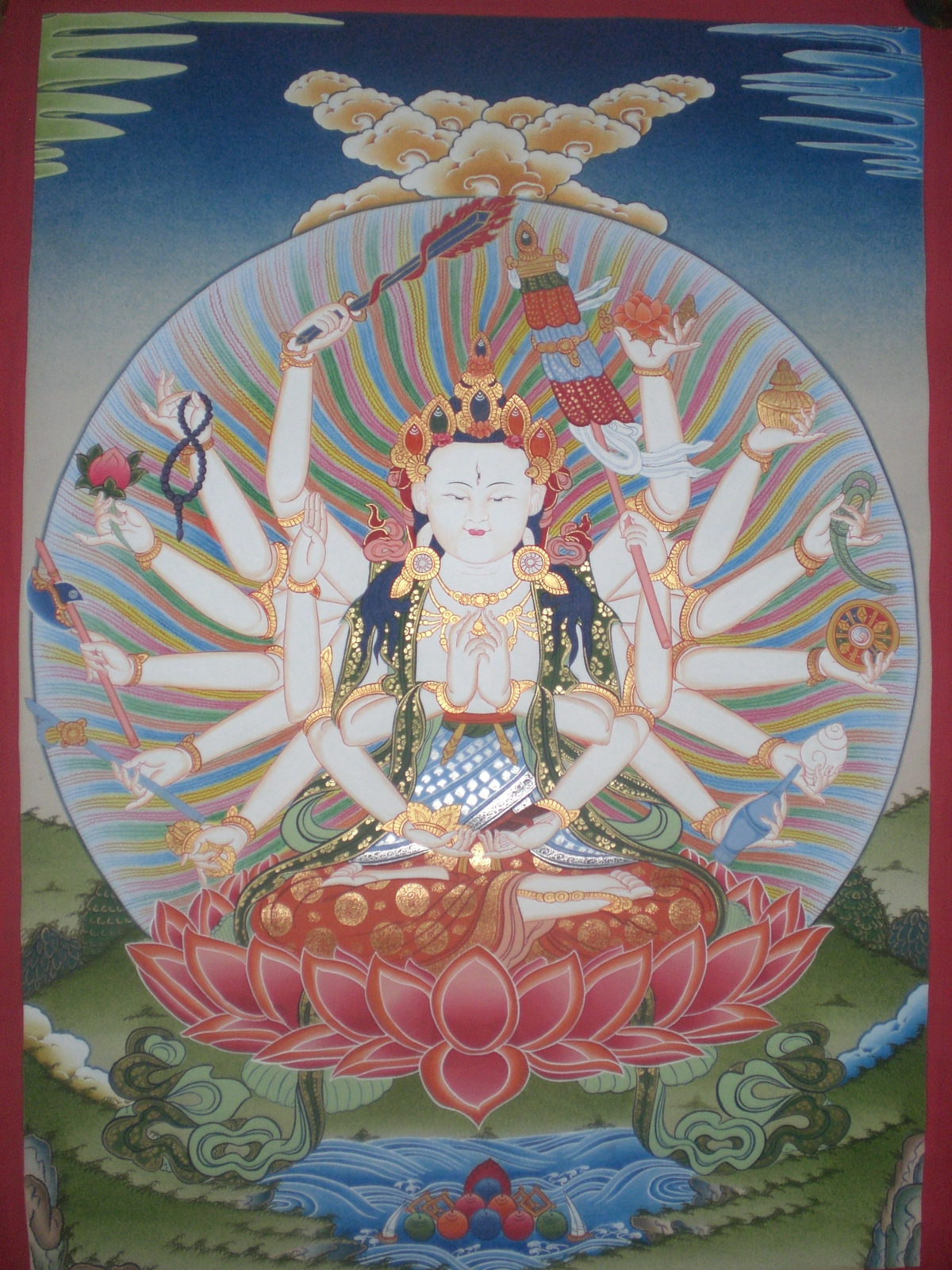 Handicraft From Nepal: Chundi Bodhisattva