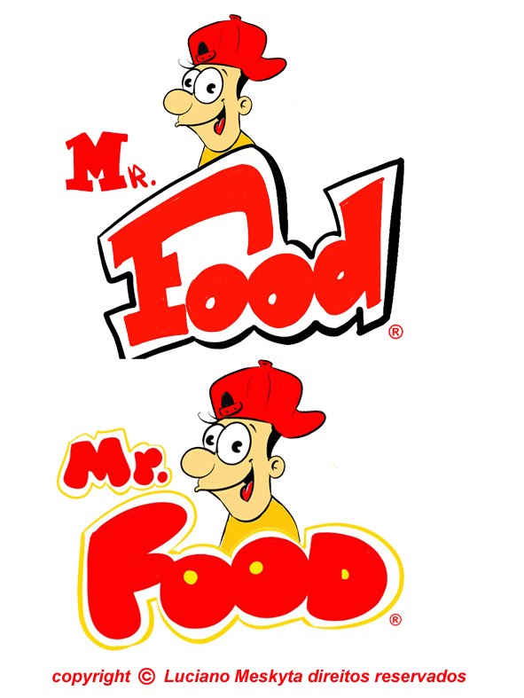 Luciano Meskyta: Criação de Logo Mr.Food By Luciano Meskyta