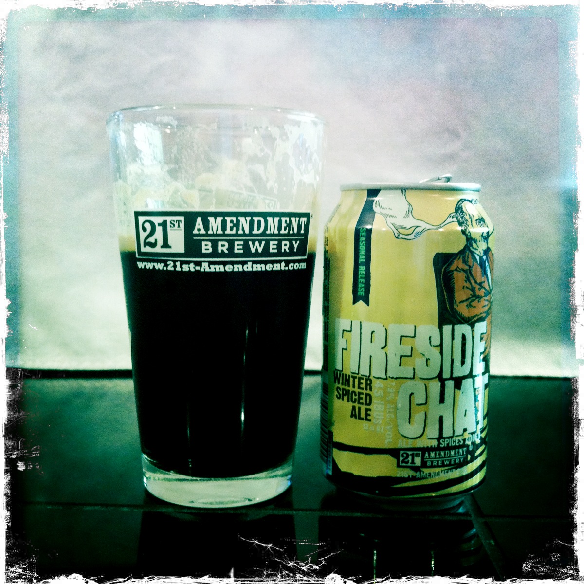 NorCal Beer Blog: 21st Amendment Brewery Fireside Chat Winter Spiced Ale