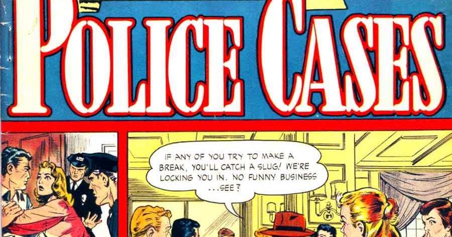 Authentic Police Cases #32 - Matt Baker cover - Pencil Ink