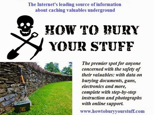 How to properly bury your valuables: “For where thy treasure is, there ...