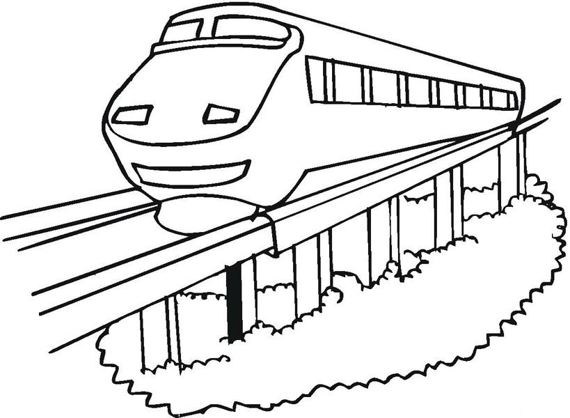 Monorail Coloring Pages Coloring Pages