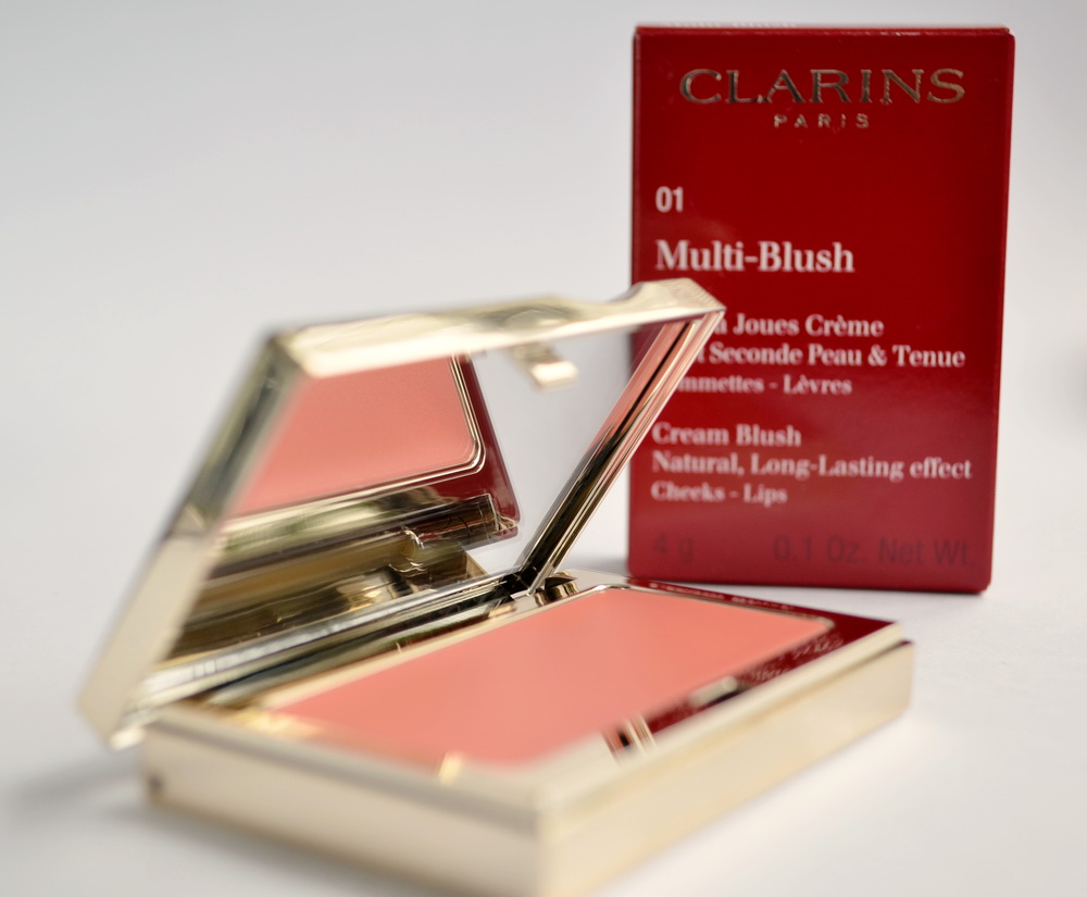 Rysichka: Clarins Multi-blush cream blush # 01 peach