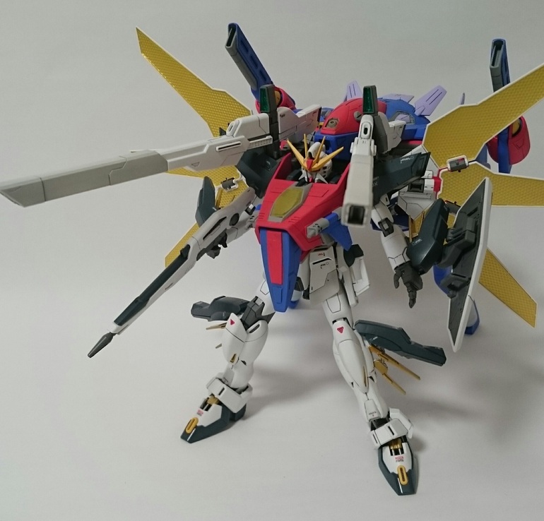 Custom Build: MG 1/100 G-Falcon Unit Gundam Double X