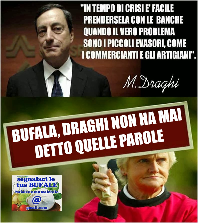 Le citazioni di Mario Draghi | Butac - Bufale Un Tanto Al Chilo