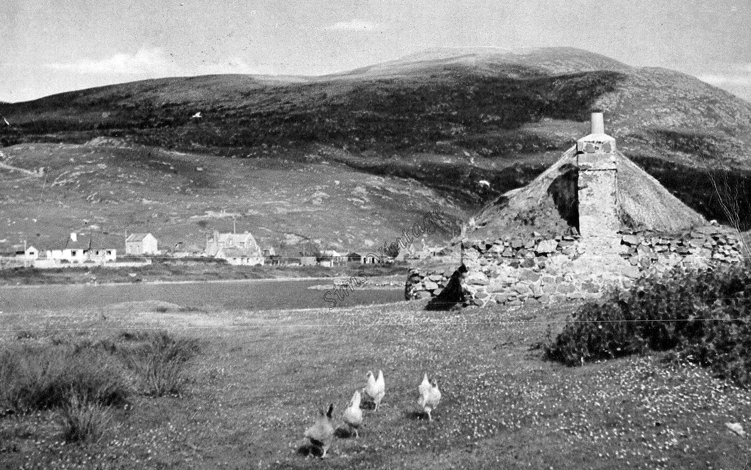 Tour Scotland: Old Photographs Leverburgh Island of Harris Scotland