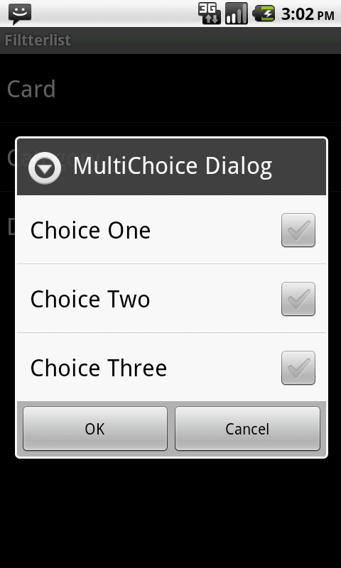CSS Corp Labs: Selection list in alert dialog box - Android