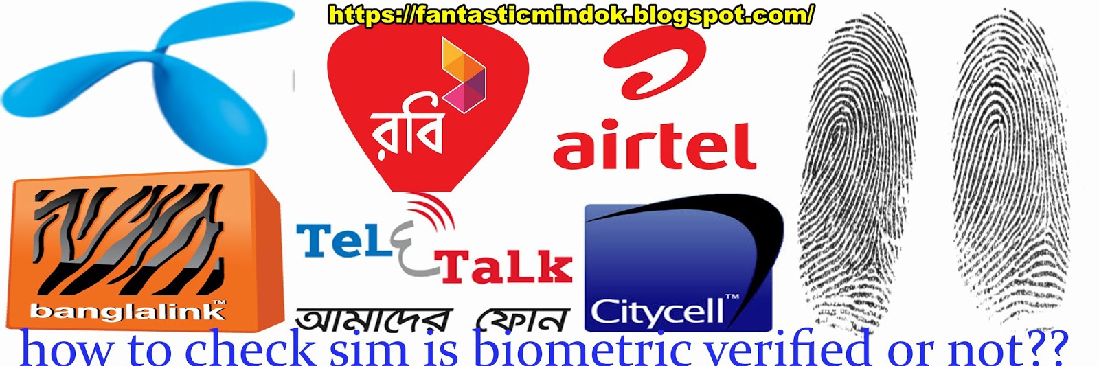 Checking your SIM - biometric verified or not