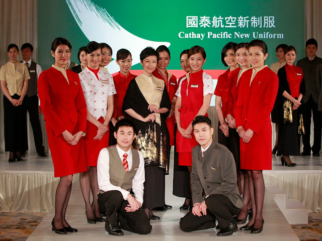 Cabin Crew Photos: Cathay Pacific's new cabin crew uniforms