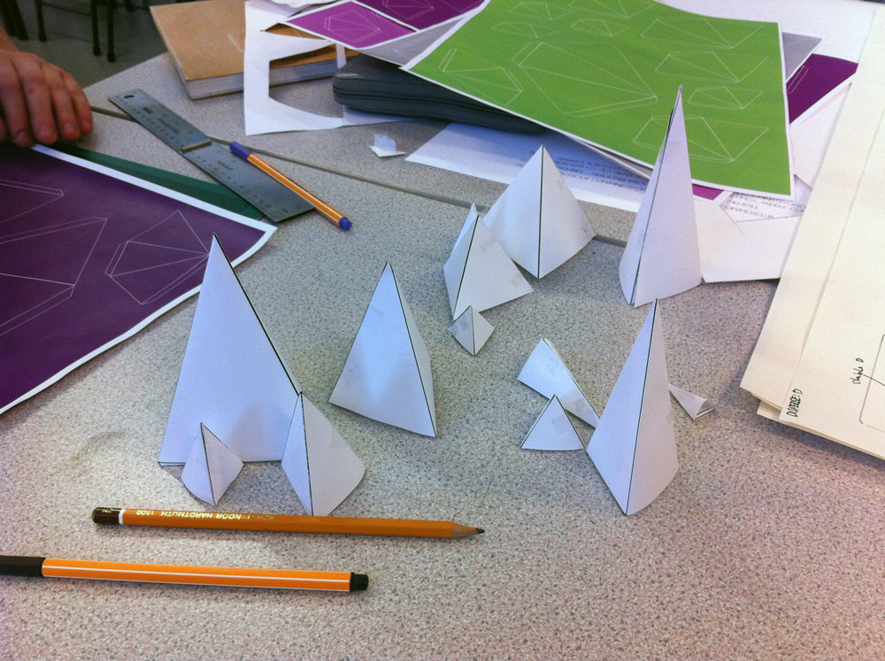 Hazel Design Practice: Triangles - Sept