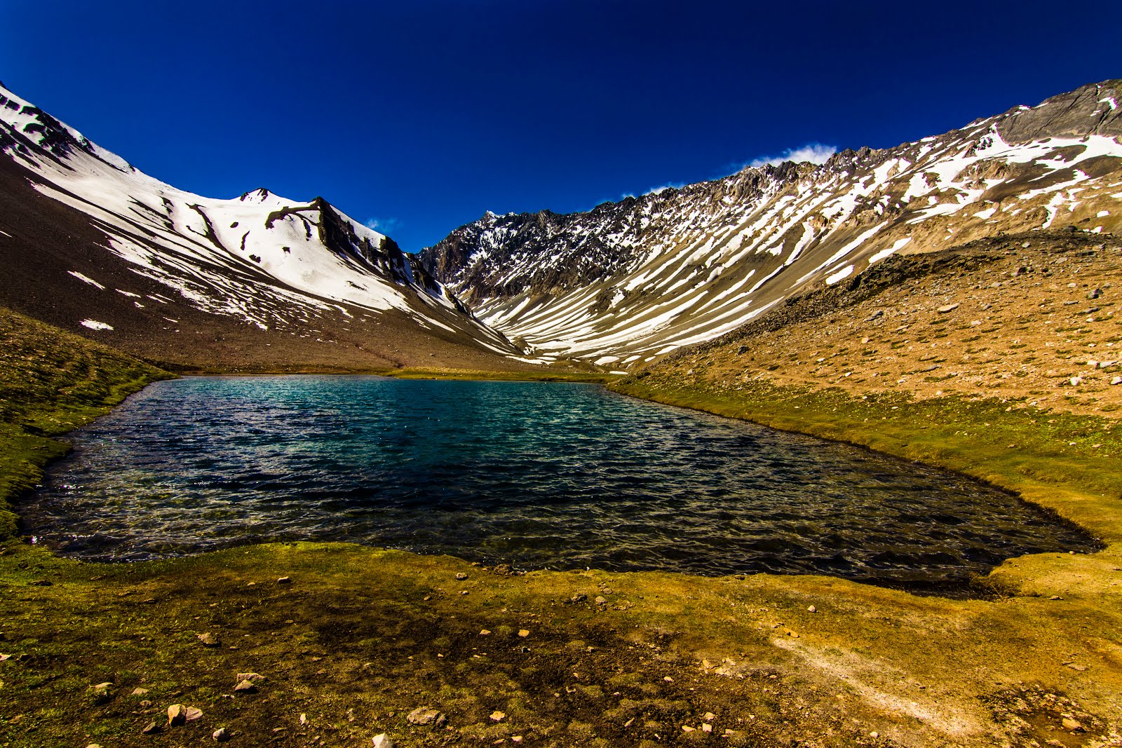 Ruta de Trekking desde Termas del Plomo a La Laguna de los Patos ...