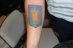 Socer - fotball: Aston Villa FC tattoo