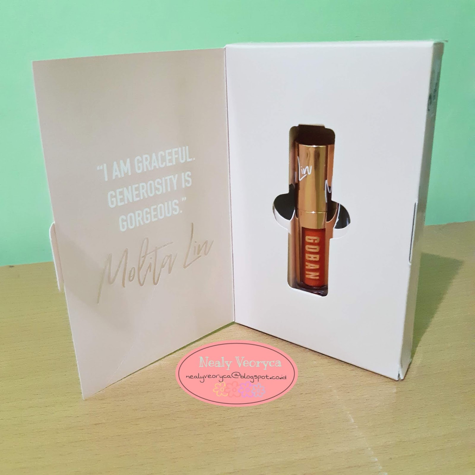 [REVIEW] Goban Cosmetic X Molita Lin - Glow Tint #I'm Graceful ~ Nealy ...