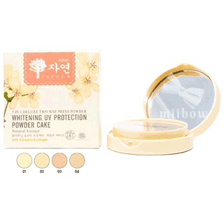 「JAYOUN」3 Pieces of 12g Korean Pressed Powder - WHITENING UV PROTECTION ...